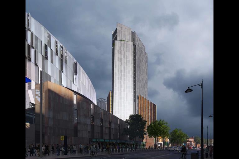 Spurs submits plans to boost height of hotel tower next to stadium ...